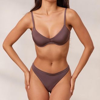 Lounge Barely There Plunge Soutien-Gorge - Myrtille - 100 / FF