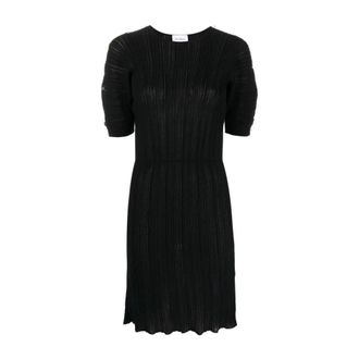 Ferragamo L&auml;ssiges schwarzes Mini-Kleid - - Dresses - Damen - Schwarzk - L