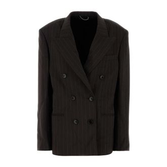 Magda Butrym Femme, Vestes, Brun, Taille: 36 FR Aw25 Blazer 04