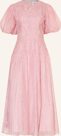 Aje Kleid Ophelia Mit Spitze pink