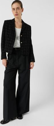Gerard Darel Veste de tailleur en tweed &agrave; carreaux - TIANA - Noir