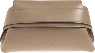 Tod's Femme, Sacs, Brun, Taille: ONE Size Wave Mini Handbag