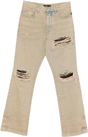 Amiri Herren, Jeans, Beige, W36Gr&ouml;&szlig;e