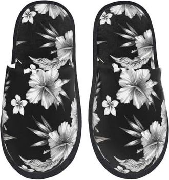 Generic Pantoufles En Coton Esth&eacute;tique Noire Et Fra&icirc;che Lavables Slippers L&eacute;gers Hiver Chausson Pour Int&eacute;rieur Homme Invit&eacute; L