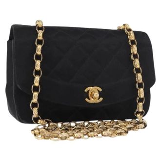 Chanel Pre-owned Satin chanel-taschen - - Pre-owned - Damen - Schwarzk - ONE SIZE