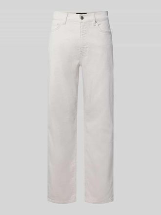 Marc O'Polo Straight Fit Jeans aus Baumwoll-Leinen-Mix