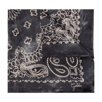 Golden Goose Paisley Print Scarf - - Accessories - Herren - Blau - ONE SIZE