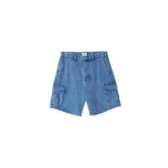 Obey Denim Cargo Shorts - - Shorts - Herren - Blau - W32