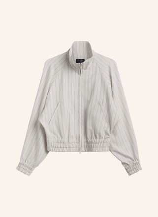 Yohji Yamamoto Y-3 Pinstripe Sport Uniform Blouson weiss