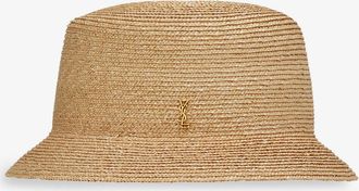 Saint Laurent Raffia Fedora Hat - SAINT LAURENT - gender_Man