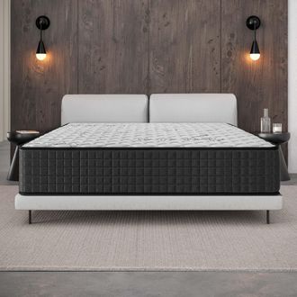 Cosmos Matratze 160x200 cm Gamma Kaltschaummatratze H&auml;rtegrad H4 - &Ouml;ko-Tex Zertifiziert - Premium Dicke + Blue Latex 7 Zonen Matratze H&ouml;he 32 cm - Made in EU