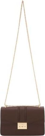 Seidenfelt Manufaktur sac à épaule bandoulière sac de soirée Roros East-West Bag Dark Brown marron foncé