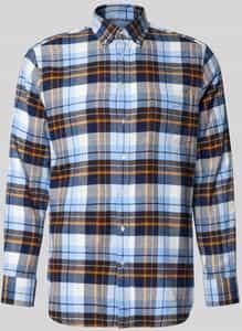 Christian Berg Regular Fit Freizeithemd mit Button-Down-Kragen