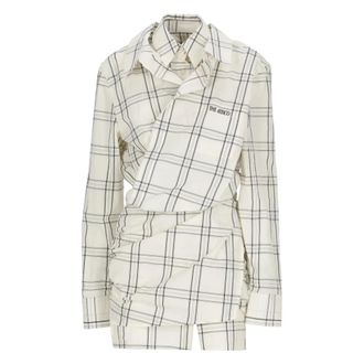 The Attico Damen, Kleider, Beige, XSGr&ouml;&szlig;e