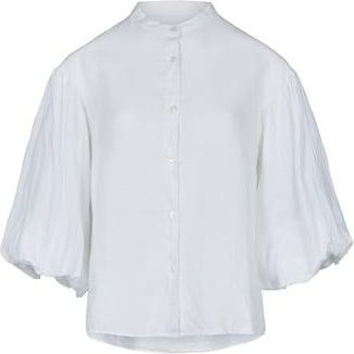 Mr Mood Chemise &agrave; manches bouffantes en lin