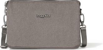 Baggallini Damen The Only Mini Bag, Sterling Shimmer