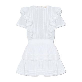 LoveShackFancy Kleid Natasha - - Dresses - Damen - Wei&szlig; - L
