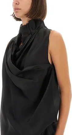 Khaite 100% Silk Blouse - Black