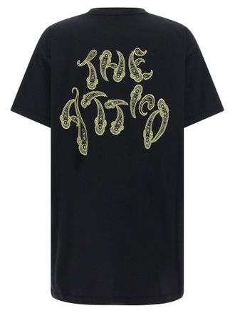 The Attico Womens Black Cotton T-Shirt