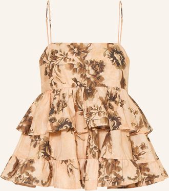 Esth&eacute; Esth&eacute; Top Mit R&uuml;schen beige