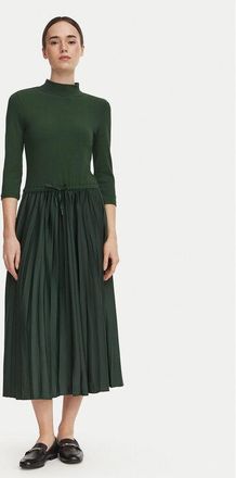 Tommy Hilfiger Kleid f&uuml;r den Alltag WW0WW46138 Dunkelgr&uuml;n Slim Fit