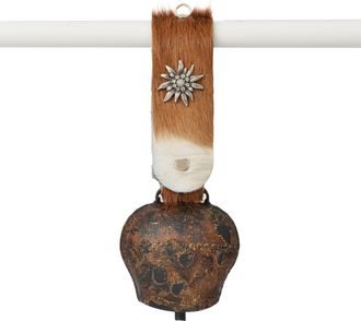 Enzianblau Stubaier Kuhschelle aus Glockenschmiede (&Oslash; 60mm); Dekoration im Alpiner Lifestyle