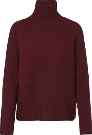 Max Mara Pull Col Roul&eacute; Mantova - Femme - Pulls - Rouge - Taille: 36 FR