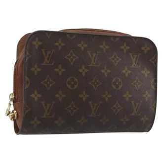 Louis Vuitton Sac pochette Monogram Pre-owned - Femme - Pre-owned - Brun - Taille: ONE Size