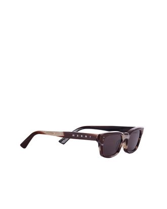 Marni Unisex Sunglasses Floosa Brown Acetate
