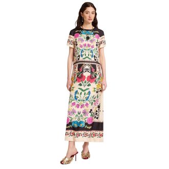 La DoubleJ Femme, Robes, Multicolore, Taille: 40 FR Robe &eacute;vas&eacute;e