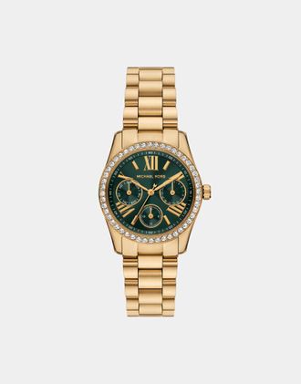 Michael Kors Multifunction Lexington - Goldfarbene Damenuhr aus Edelstahl