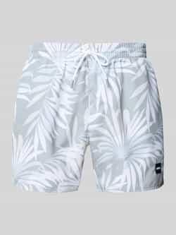HUGO BOSS Badehose mit Allover-Muster Modell PIRANHA
