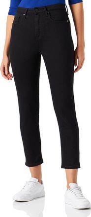 Tommy Hilfiger Damen Cigarette Slim HW A BLK WW0WW36337 Jeanshosen, Denim (Stay Black), 24W / 28L