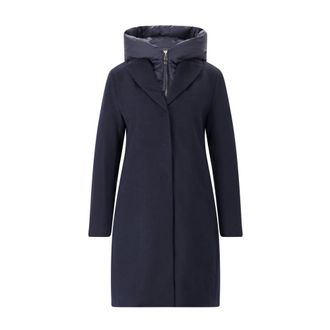 Duno Talia Mantel - - Coats - Damen - Blau - XS