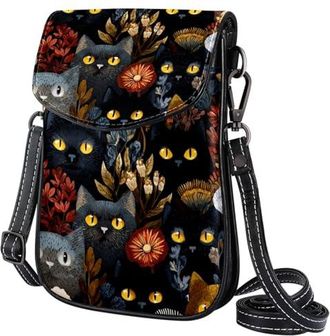 Generic Petit sac à bandoulière en cuir pour femme, sac à bandoulière décontracté avec sangle réglable, pour le shopping, la randonnée, un usage quotidien, Mo