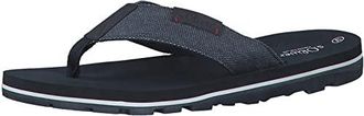 s.Oliver Homme 5-5-17207-28 Mules de Plage, Bleu Marine, 40 EU
