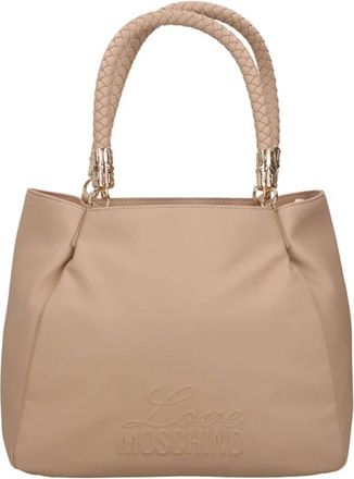 Love Moschino Femme, Sacs, Beige, Taille: ONE Size Shopper Bag