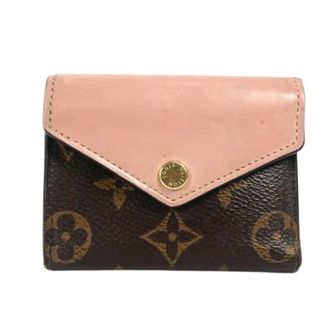 Louis Vuitton Portefeuille tri-pliant vintage Monogram pr&eacute;-appartenant - Femme - Pre-owned - Rose - Taille: ONE Size