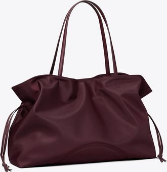 Tory Burch Ella Tote Bag aus Nylon mit Kordelzug