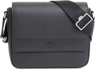 Lacoste Homme, Sacs, Noir, Taille: ONE Size Messenger Chantaco Sacoche