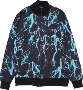 Phobia Archive Homme, Sport, Multicolore, Taille: L All Over Lightning SweaT-shirt