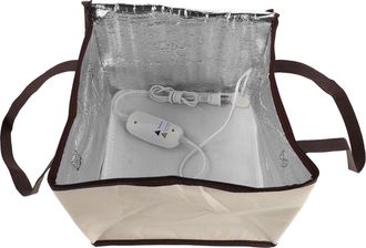 Cabilock Einstellbare Teig-gärbox mit Temperaturregelung Klappbarer Energieeffizienter Hefeteig-wärmer für Brot Pizza Joghurt und Sauerteig für Kalte Winter un