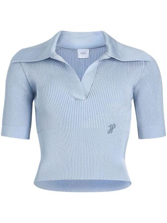 Patou polo en maille - Bleu
