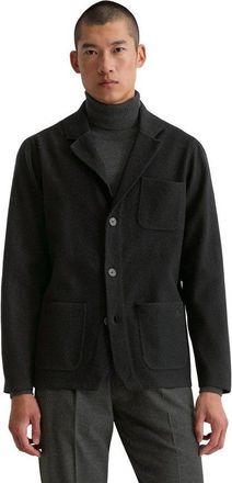 Marc O'Polo Strickjacke aus gewalktem Schurwolle-Mix