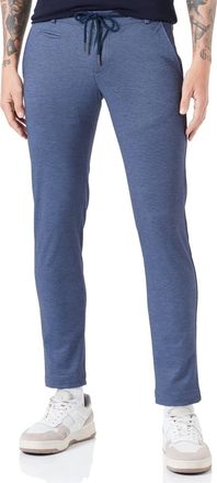 Bugatti Herren 4036-36830 Slackhosen, Marine-370, 34W / 32L EU