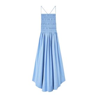 Ganni Damen, Kleider, Blau, SGr&ouml;&szlig;e