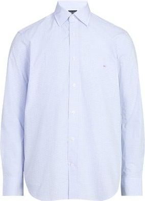 Eden Park Chemise en coton dobby &agrave; carreaux