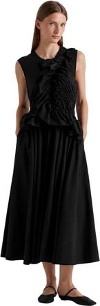 Meimeij Femme, Robes, Noir, Taille: 38 FR Midi Dress