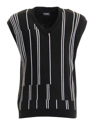 Les Hommes Weste - Schwarz