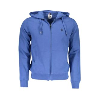 U.S.Polo Association U.s. Polo Assn., Homme, Sweatshirts et sweats &agrave; capuche, Bleu, Taille: 2XL Sweat &agrave; Capuche en Coton Bleu